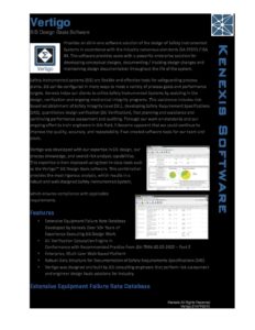 Vertigo Brochure | Kenexis