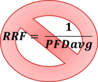 Risk Reduction Factor is not the Inverse of Probability of Failure on ...