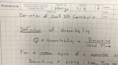 Equations for Dangerous Detected Failure PFD – Derived | Kenexis