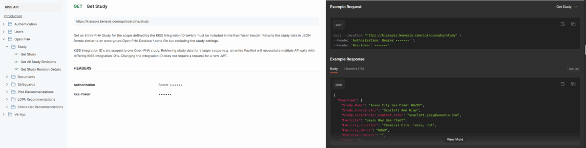 KISS API™ – Application Programming Interface | Kenexis
